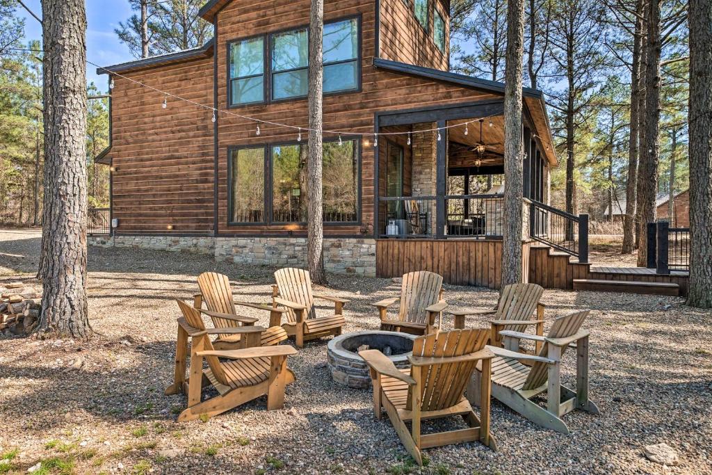 布罗肯鲍luxe Broken Bow Cabin With Hot Tub And Fire Pit 2023最新房价