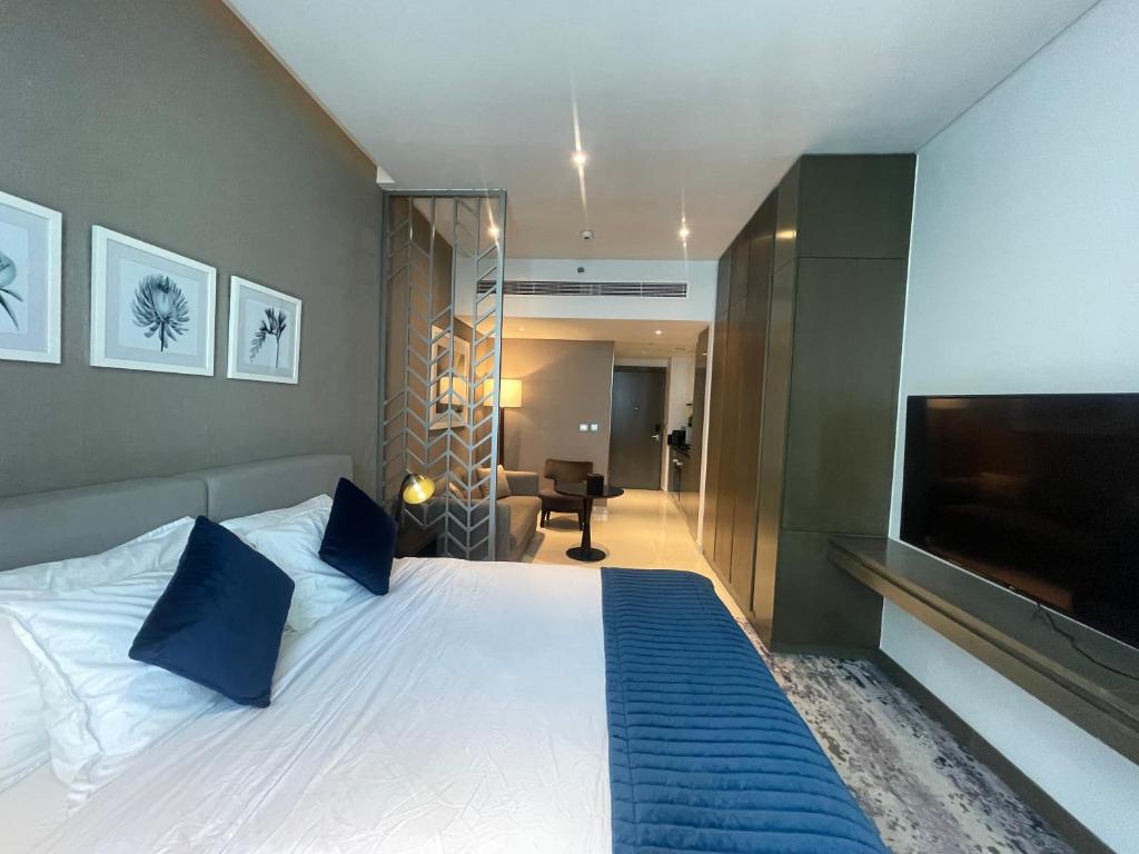 Luxurious Studio Room in Damac Maison Prive迪拜（2024最新房价）