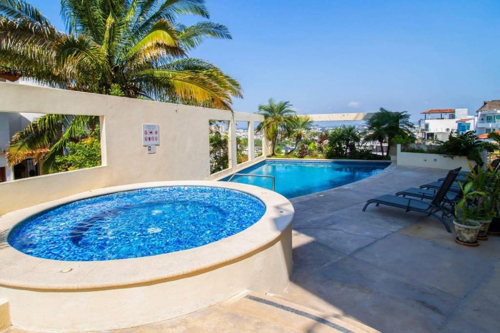 Ocean Views Pool Whirlpool Gym Beach 7 Blocks巴亚尔塔港（2024最新房价）