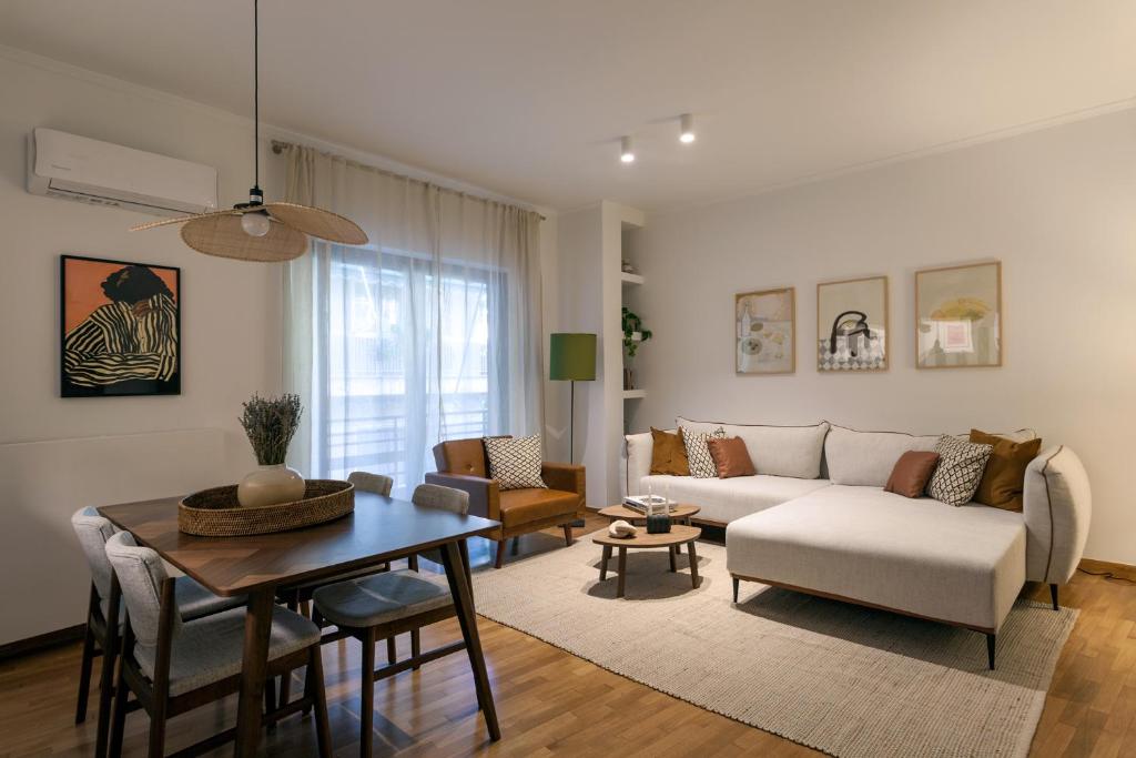 Athens Hidden Gem - Elegant 2 Bedroom Flat雅典（2024最新房价）