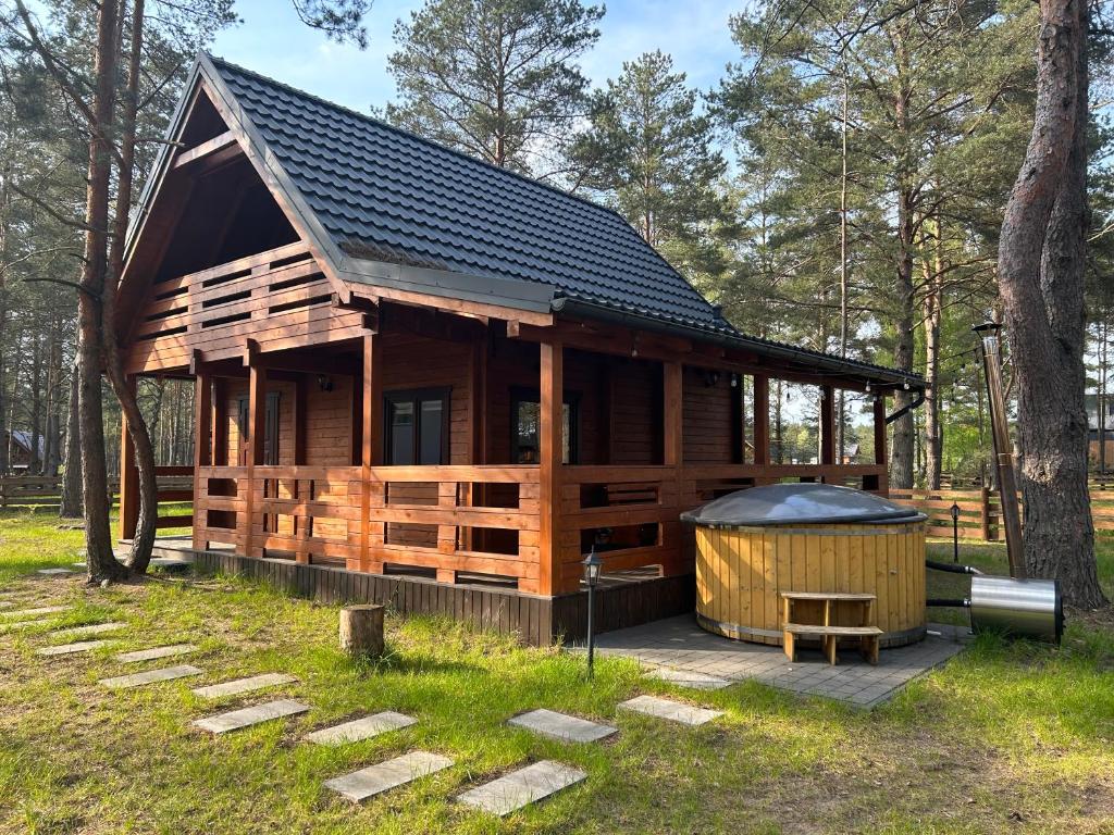 Nowe Domki w Borsku z Balią kąpielową,博尔斯克（2025年最新房价）