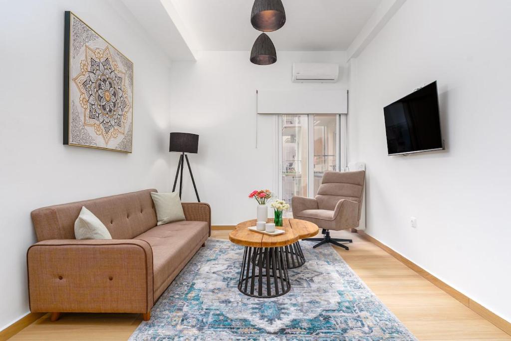 Coastal Charm Elegant 1BR at Marina Zea Piraeus,比雷埃夫斯（2025年最新房价）