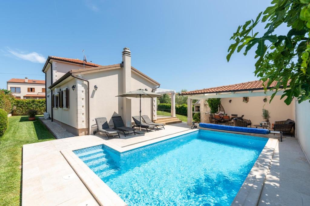 Villa Bellissima with pool near Poreč,库克奇（2025年最新房价）