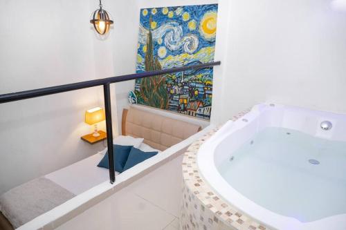 Cozy Suite Old City Jacuzzi - Delirium clock tower卡塔赫纳（2024最新房价）